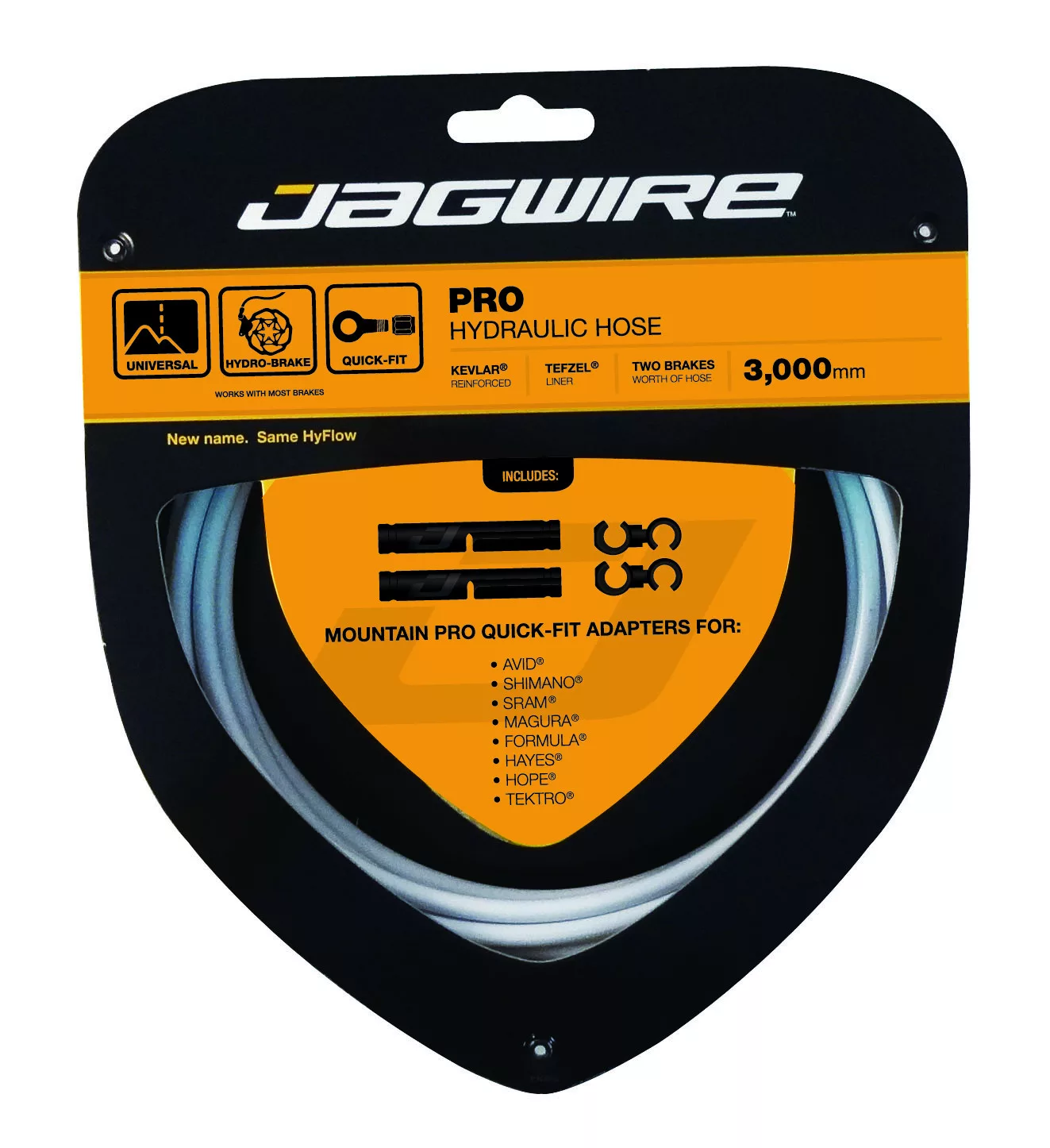Jagwire HyFlow hidraulikus fékcső [fehér, 300 cm] - CsodaBik